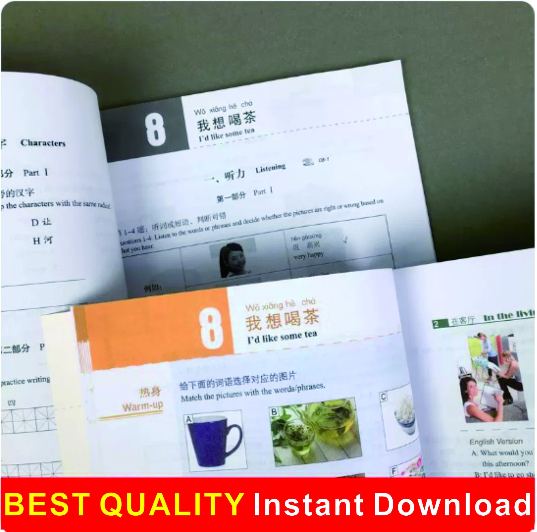 HSK1 Standard Course Premium Bundle Instant Download Includes Student ...