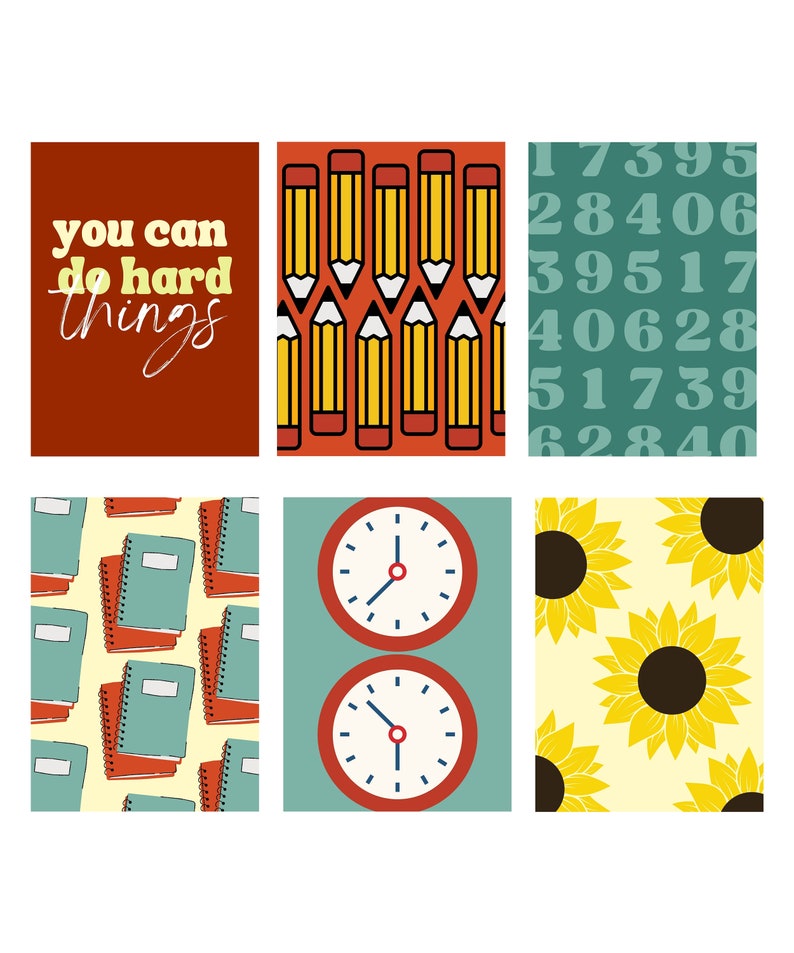 Teacher Wall Art - Digital Prints - Sizes, 4 X 5.5. 3 X 4.5, and PDF - Etsy