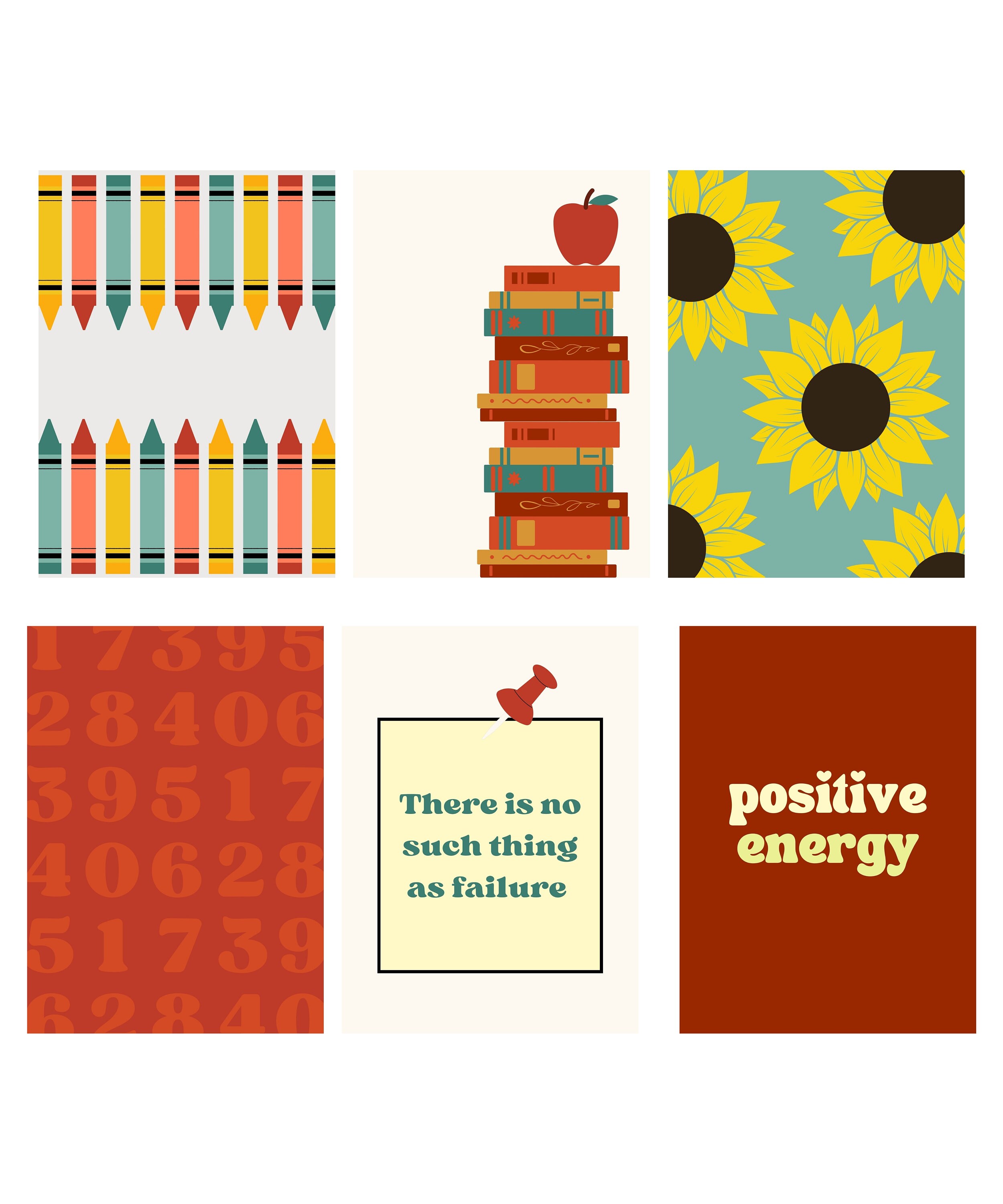 Teacher Wall Art - Digital Prints - Sizes, 4 X 5.5. 3 X 4.5, and PDF - Etsy
