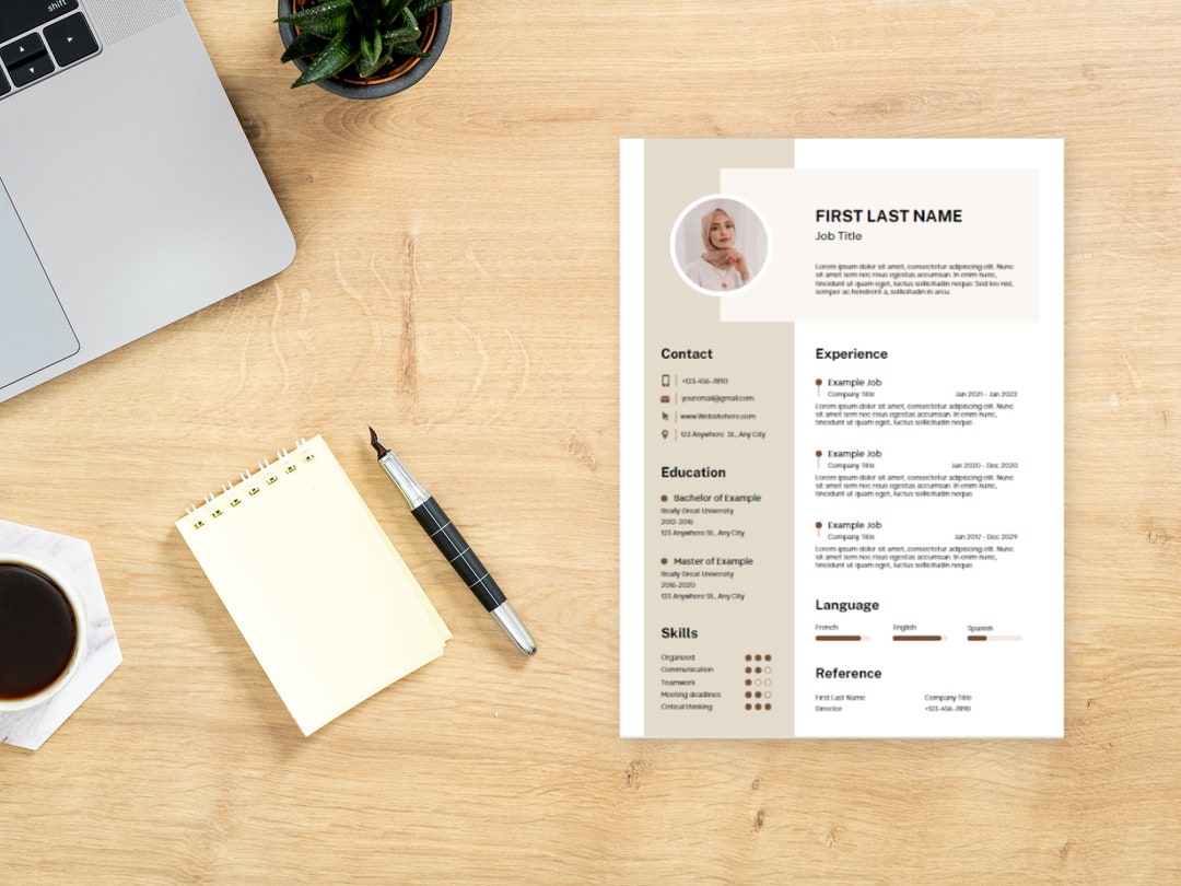 Editable Resume Templates (10 Designed Included) - Etsy