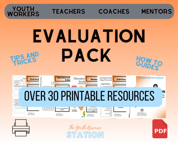 Evaluation Pack Over 30 Printable Evaluations Resources - Etsy