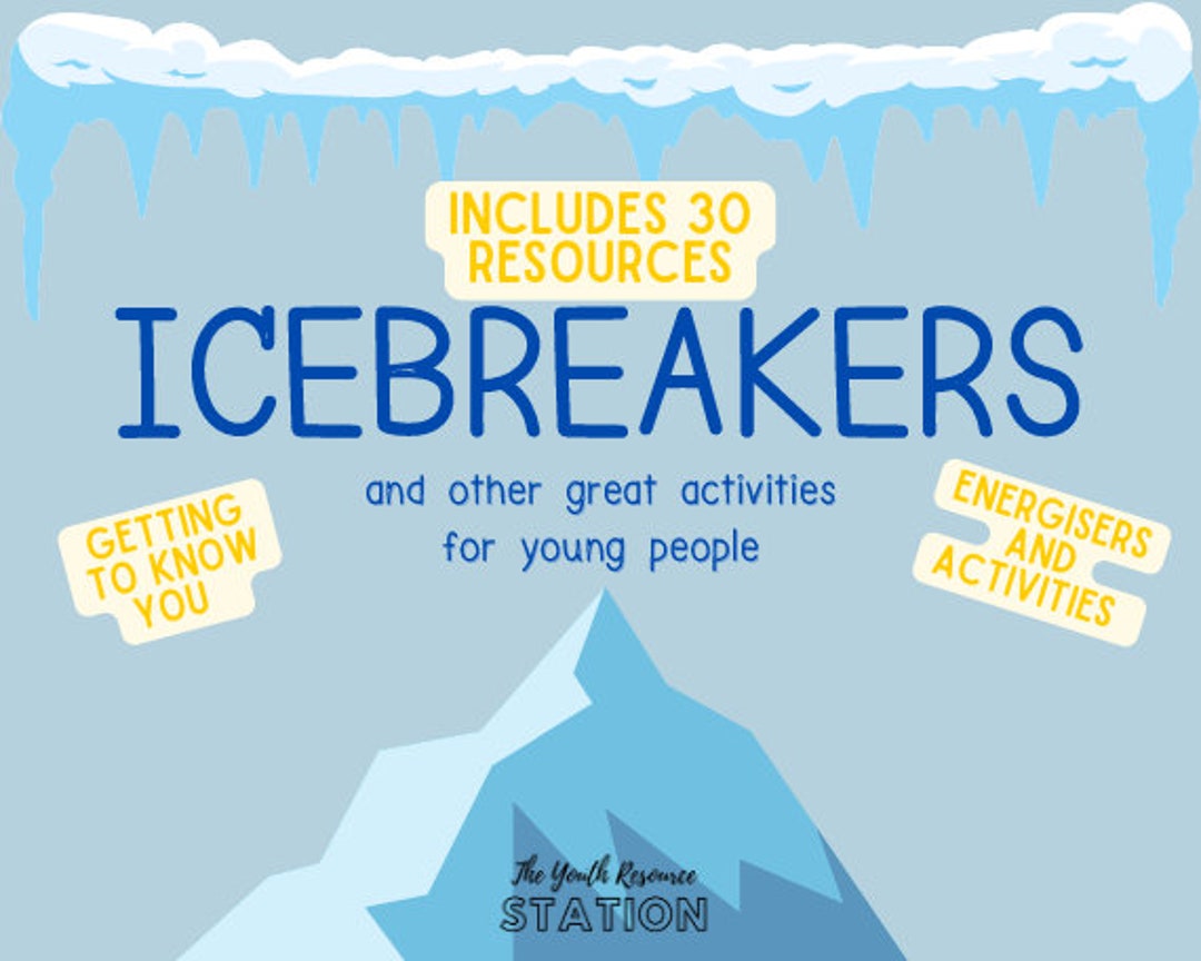 Icebreaker Resource Pack Fun Games Group Activities Youth Workers Games ...