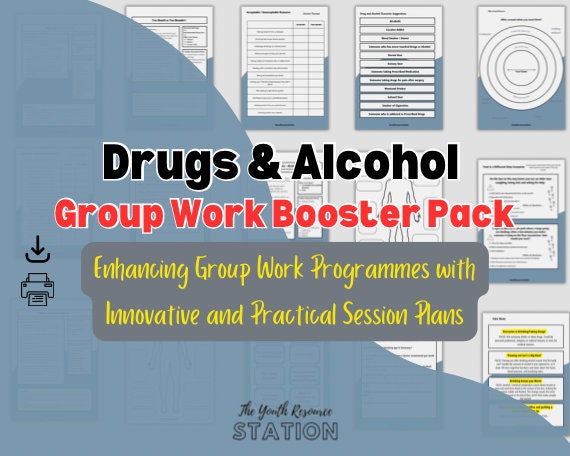 Drugs and Alcohol Group Work Booster Pack - Youth Work - Youth Work ...