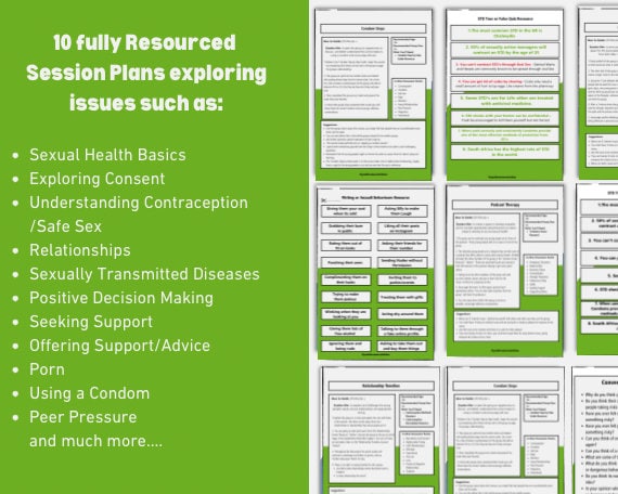 Sexual Health Group Work Booster Pack - Youth Work Resources - Sexual ...
