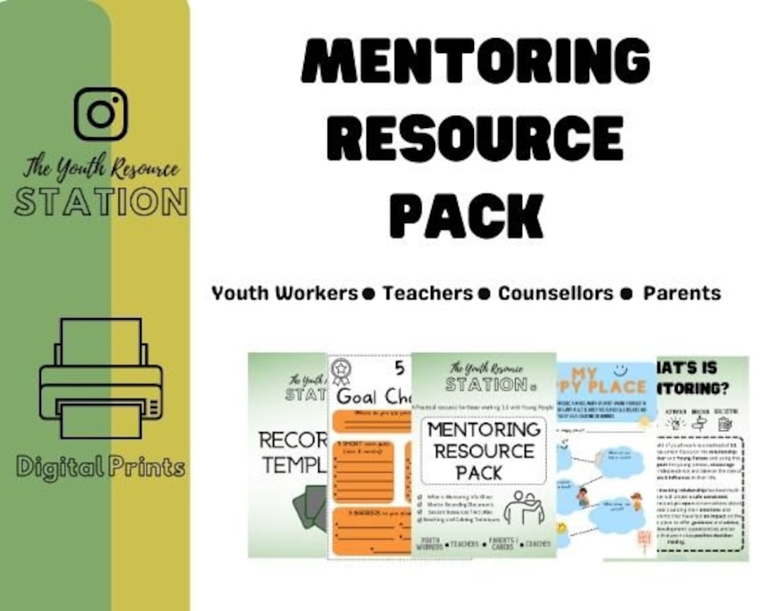 Mentoring Resource Pack Youth Work Resources Mental Health Support Pack ...