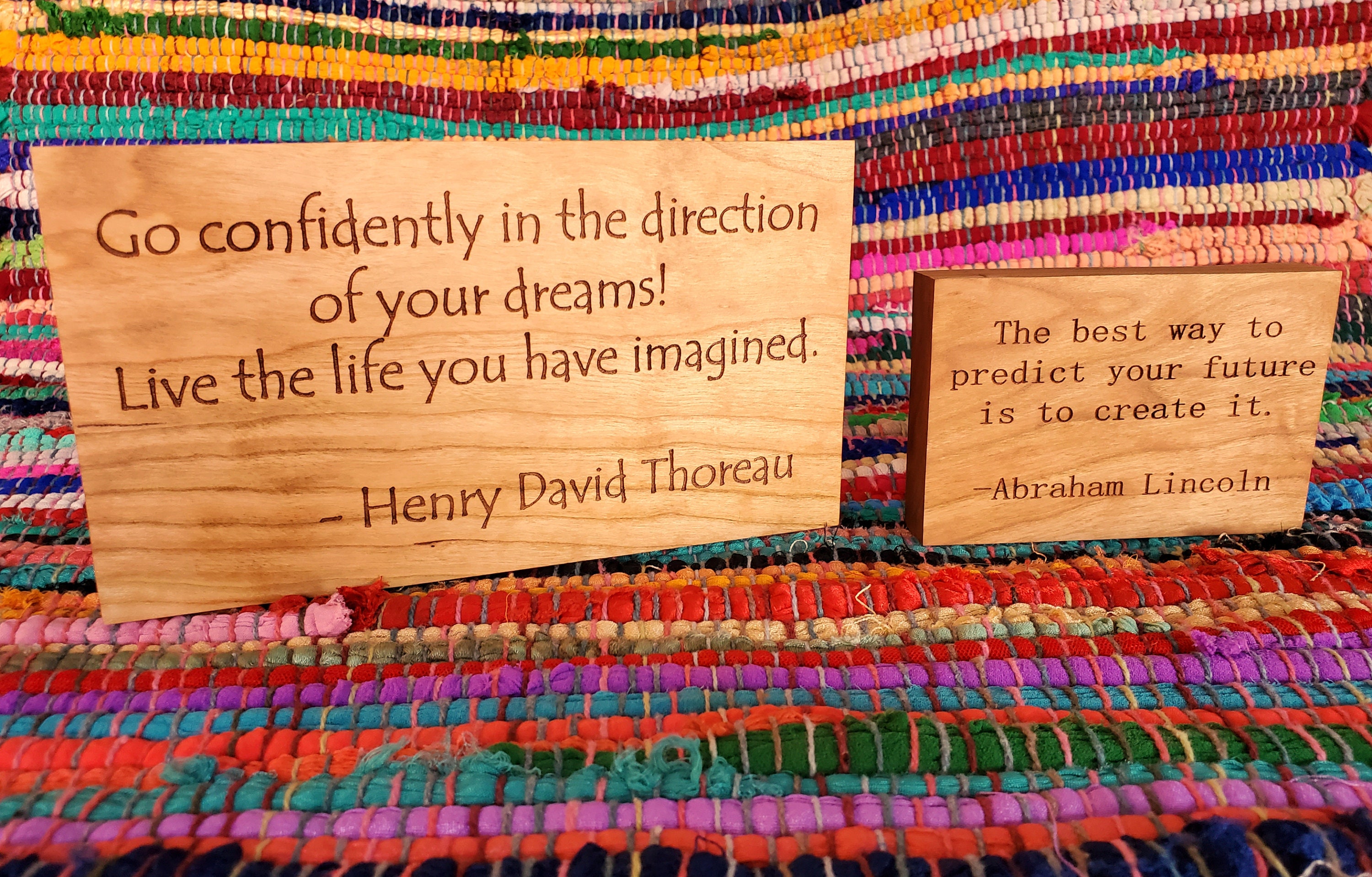 SOLID WOOD SIGN: Custom Quote Personalized, Inspirational, Farmhouse ...