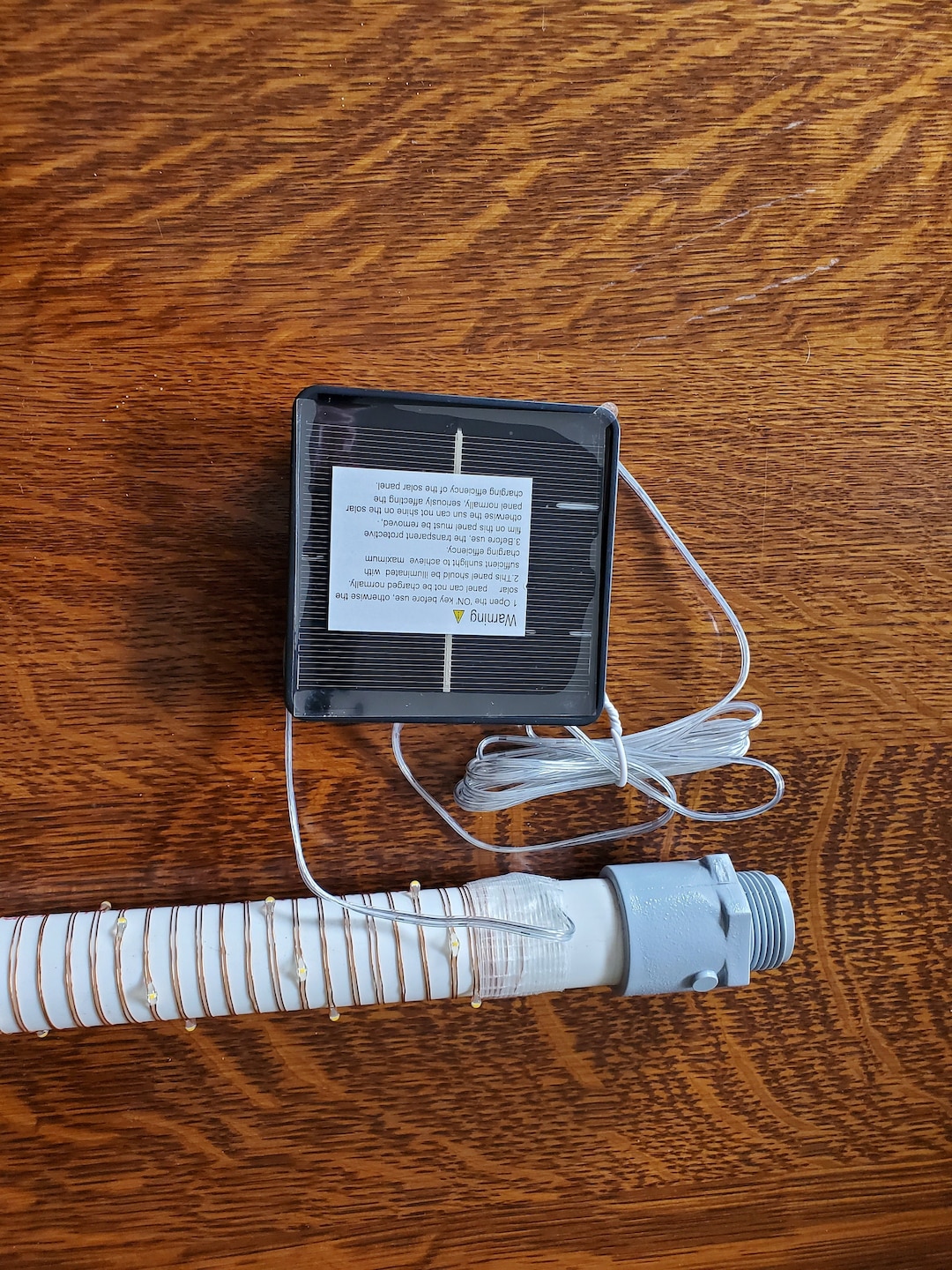 Solar Powered LED Address Post Replacement Light Kit - Etsy