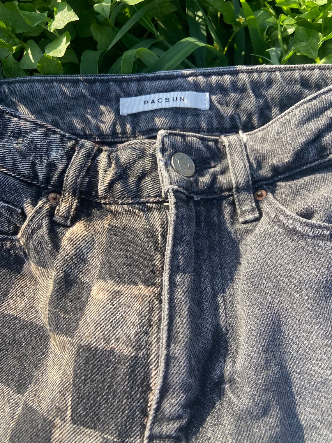 Checkered Pacsun Jeans - Etsy