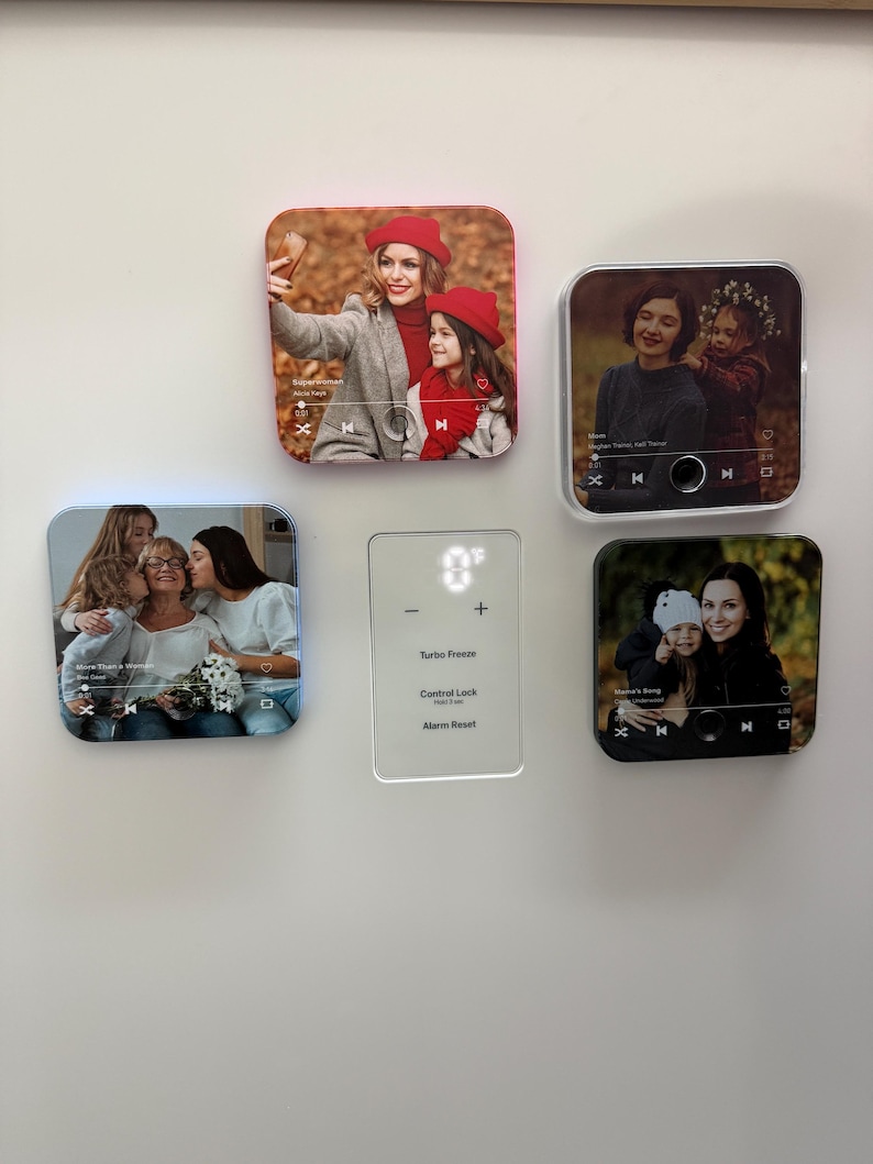 Personalized Photo Music Box Magnet, Custom Song Gift - Etsy