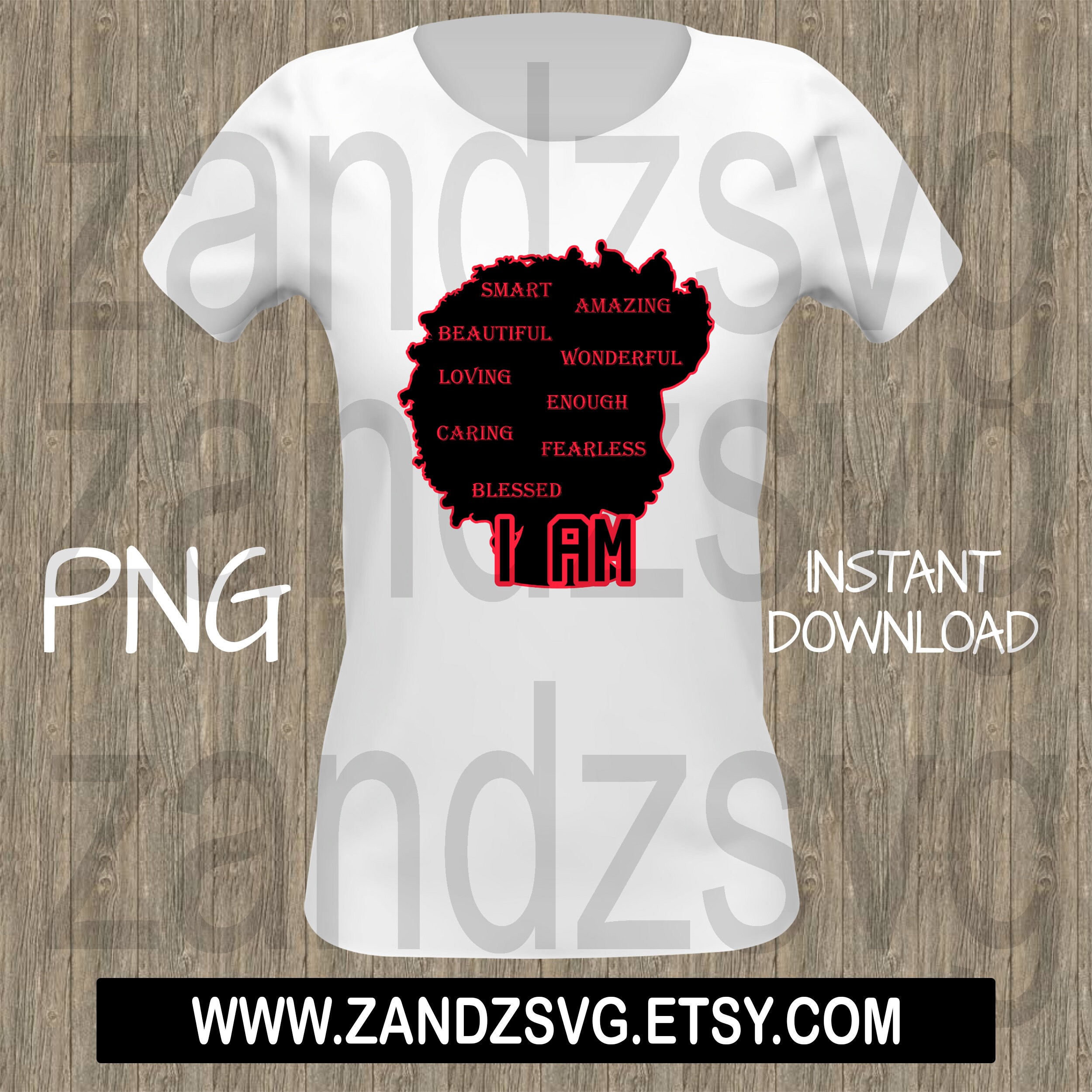 I Am Inspirational Png, I Am Sublimation Design, I Am Motivational ...
