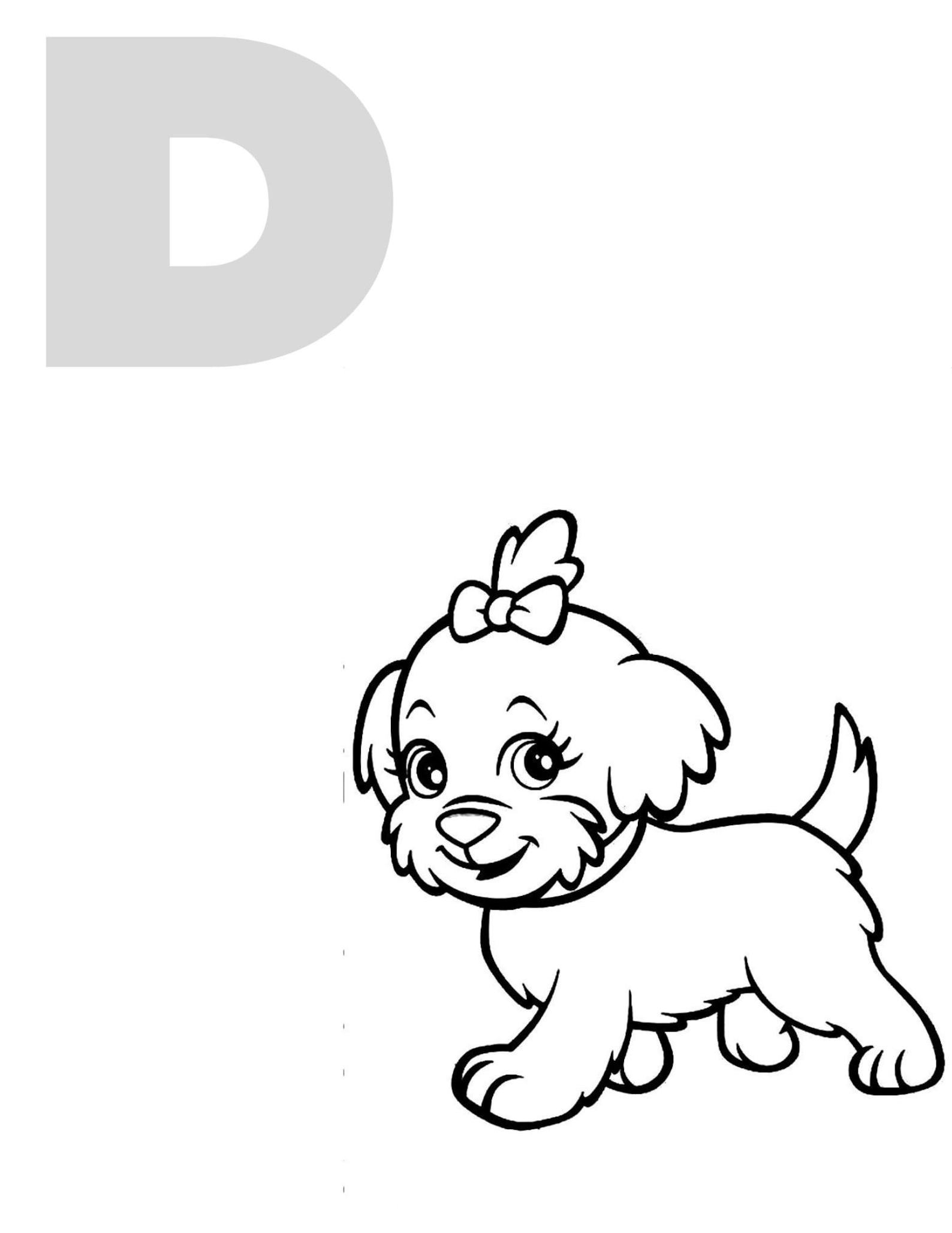 26 Printable Alphabet Coloring Pages for Kids, ABC Coloring, Coloring ...
