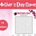 Mother's Day Game Printable Bundle | Fun Games for Mum | Mothering ...