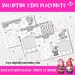 Valentine's Day Activity Placemats for Kids of All Ages 12 Different ...