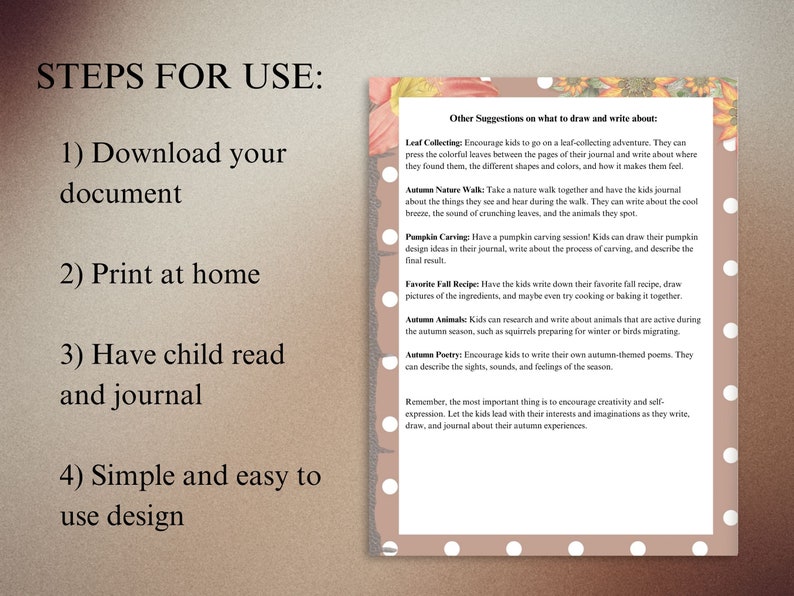 Autumn Devotional for Children | Printable Activity |bible Verses - Etsy