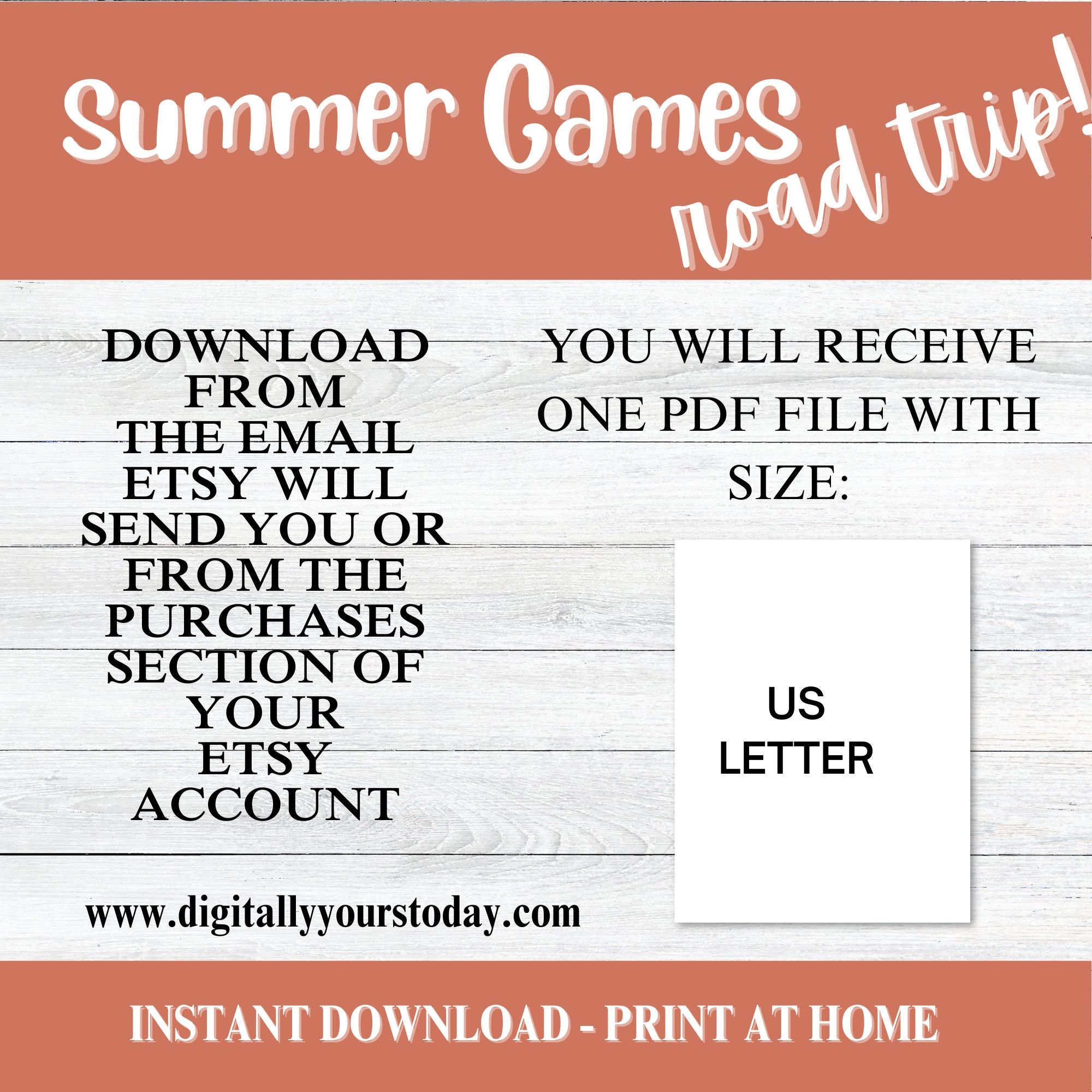 Summer Games - Road Trip Edition Game Bundle for Kids, Adults, Families ...