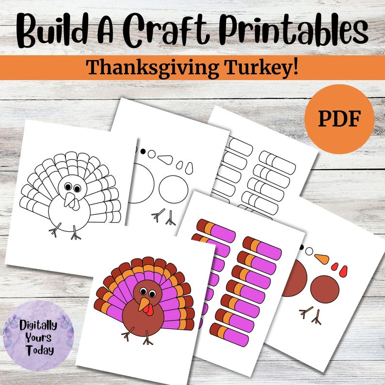 Build A Craft Activity Set Build a Pumpkin Build a Skeleton Homeschool ...