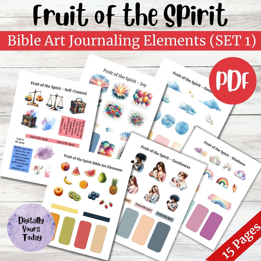 Bible Journaling Printables Themes Creative Art Images and Phrases ...