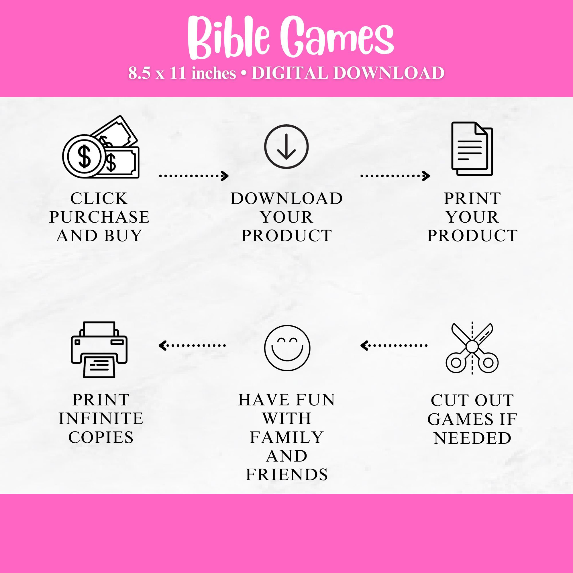 Book of Genesis Bible Games Family Friendly Printables Trivia Would You ...