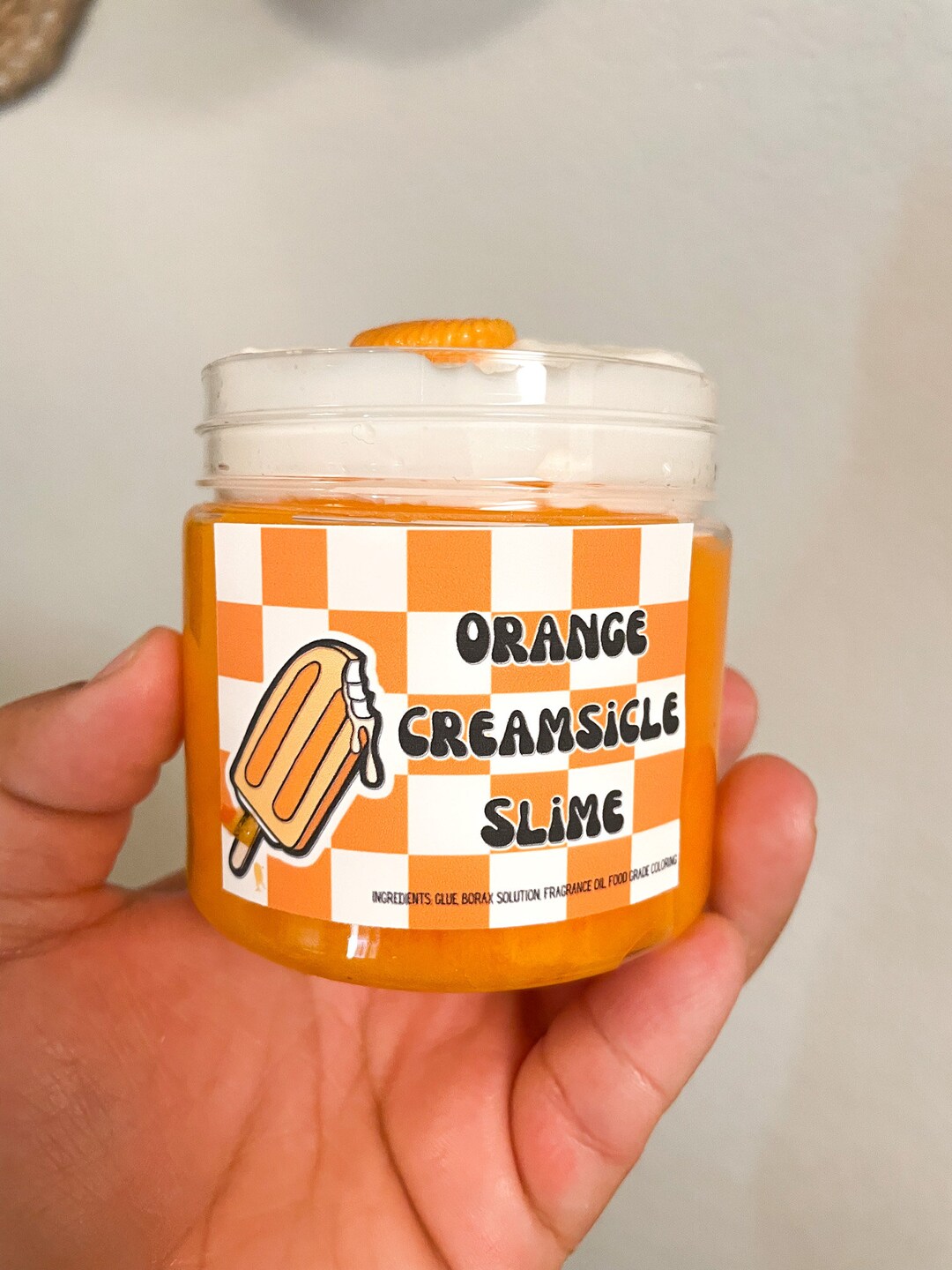 Orange Creamsicle Slime - Etsy