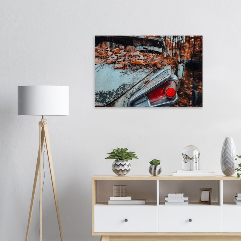 Print - Rust & Time – Vintage Tail Light Fine Art Print - Etsy