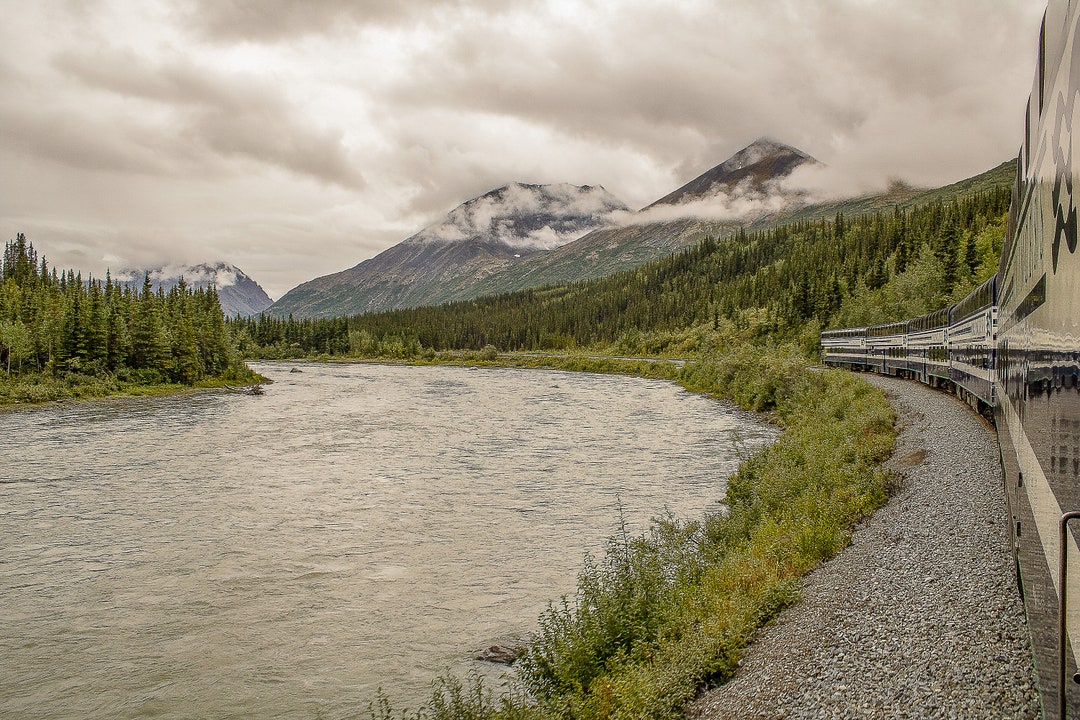 Alaska Railroad 13 Man Cave Printable Wall Art Alaska Fine Art ...
