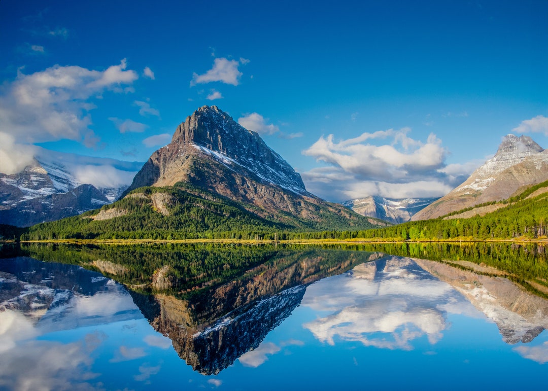 Mount Grinnell, Landscape Photography, Glacier National Park Montana - Etsy