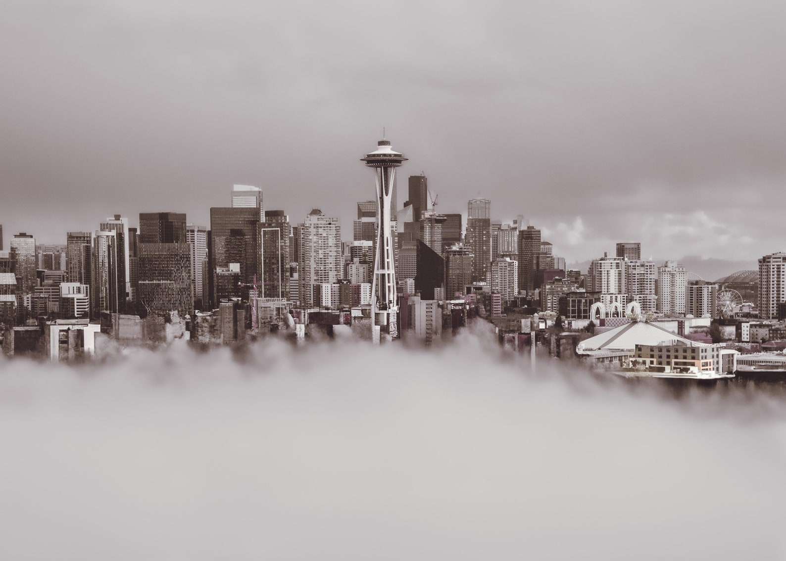 Seattle Skyline Urban Landscape Photography Washington - Etsy