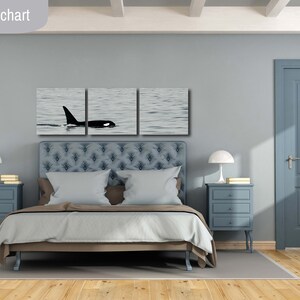 Orca Killer Whale, Wildlife Photography, Black and White - Etsy