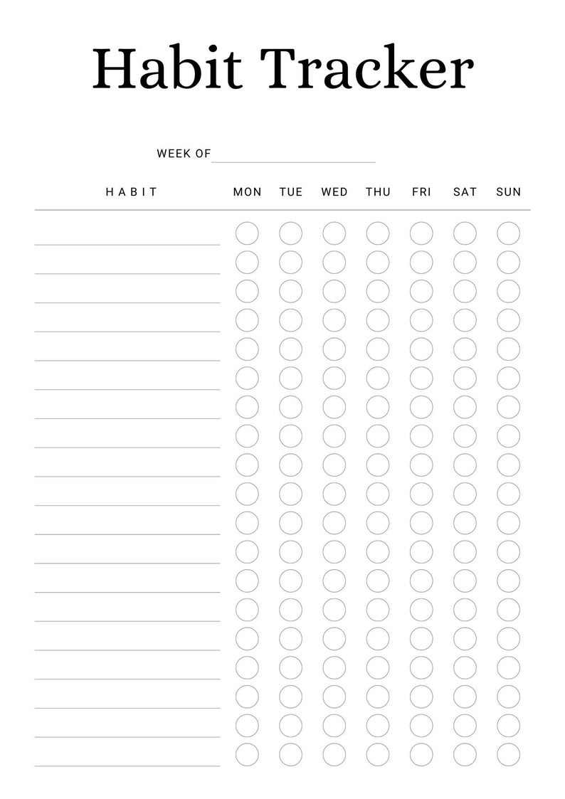 Minimalist Savings Tracker Planner Worksheet Planners - Etsy