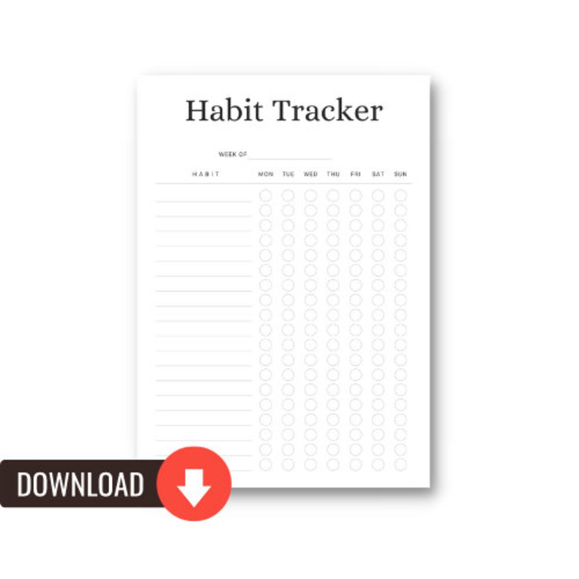 Minimalist Savings Tracker Planner Worksheet Planners - Etsy