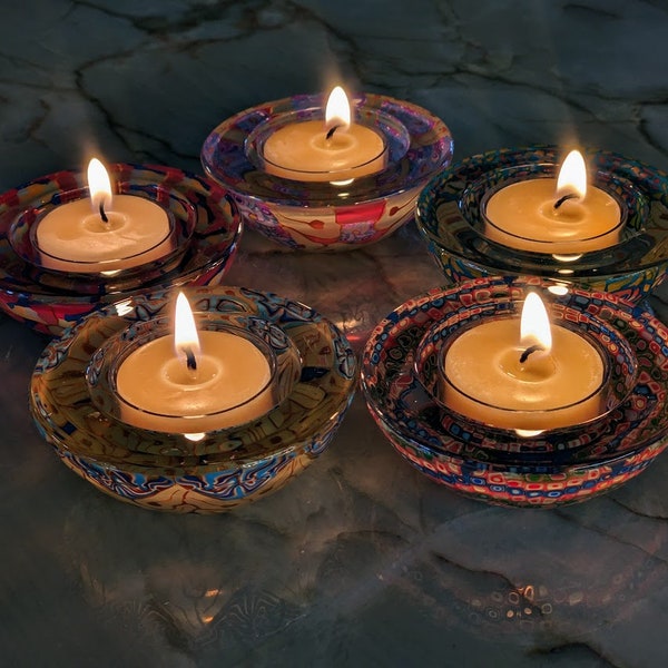 Glass Tea Lights - Etsy