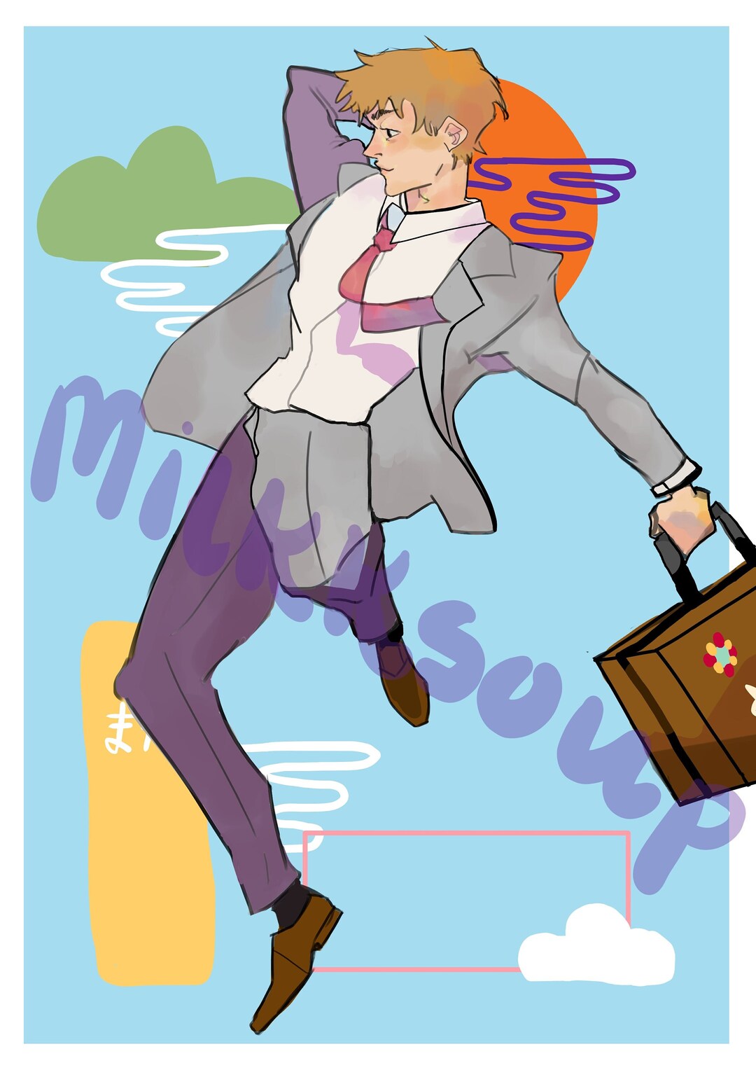 Reigen Arataka Mob Psycho Print - Etsy