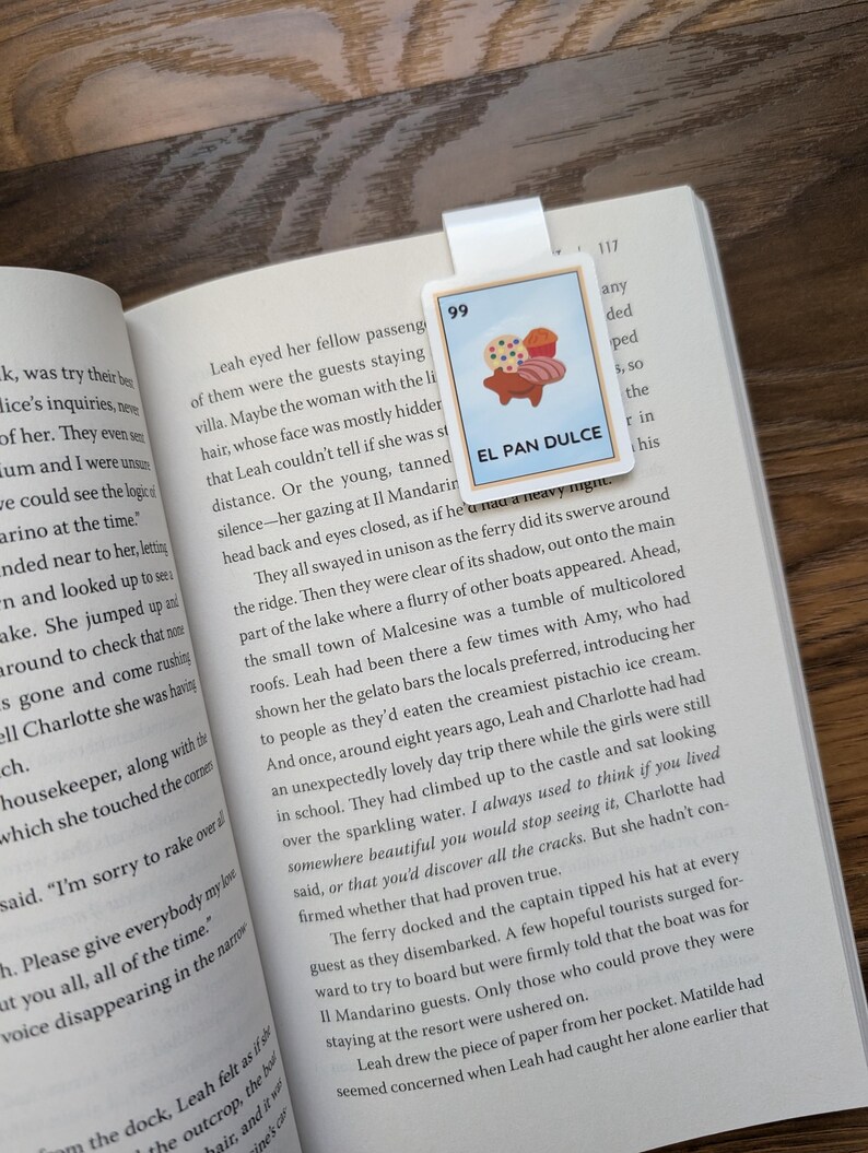 Pan Dulce Magnetic Bookmark, Spanish Bookmark - Etsy