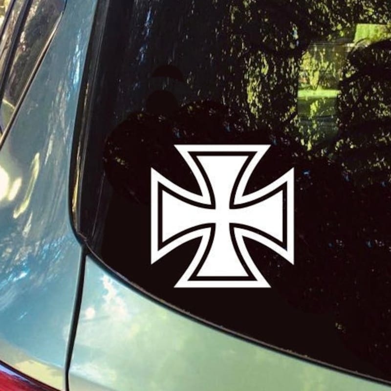 German Cross Decals - Etsy