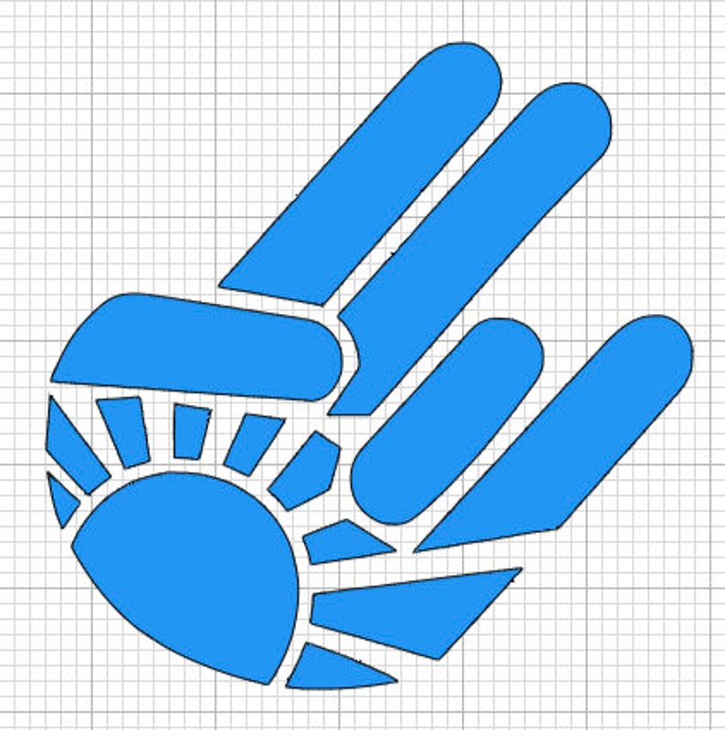 JDM Shocker Hand Sign Vinyl Decal for JDM Car Fans - Etsy