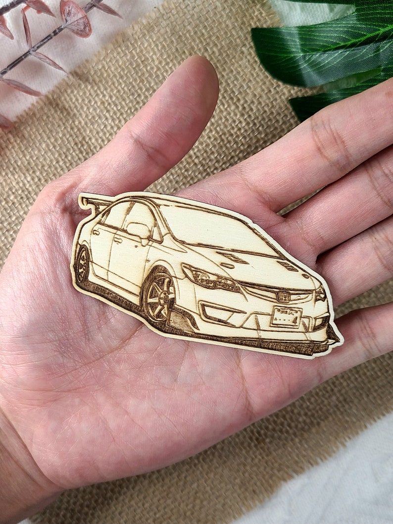 JDM Legend Civic FD2 Civic Type R Vtec Wood Fridge Magnet for - Etsy