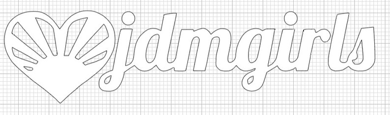 JDM Girls Sign Vinyl Decal for JDM Car Fans - Etsy