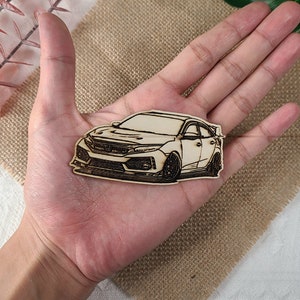 JDM Legend Civic FK8 Civic Type R Vtec Wood Fridge Magnet Classic ...