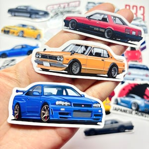 22pc Japanese Classic Skyline KPGC10 Hakosuka R31 GTS GTR32 GTR33 GTR34 ...