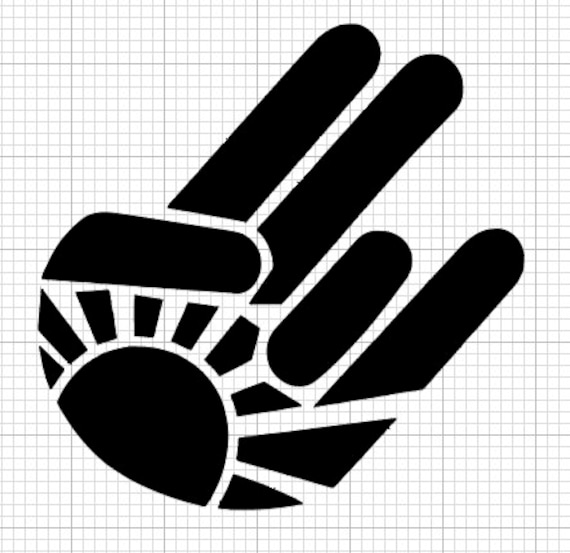 JDM Shocker Hand Sign Vinyl Decal for JDM Car Fans - Etsy