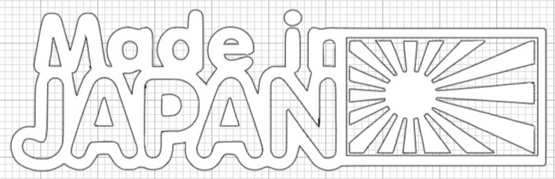 JDM Made in JAPAN Sign Vinyl Decal for JDM Car Fans - Etsy