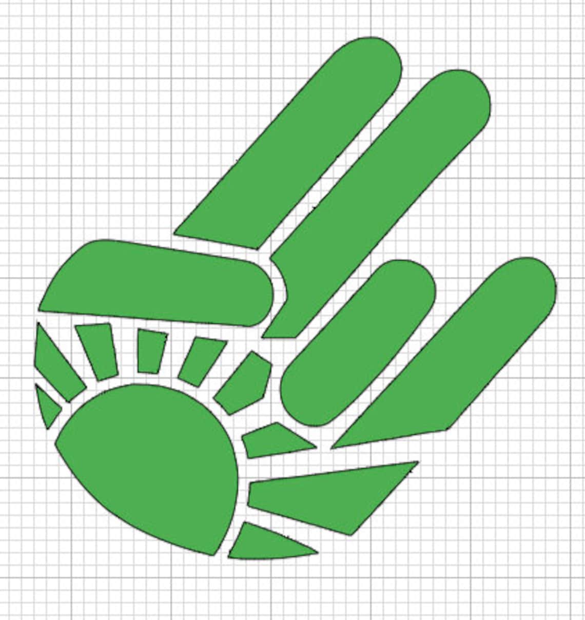 JDM Shocker Hand Sign Vinyl Decal for JDM Car Fans - Etsy