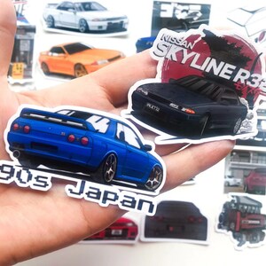 20pc JDM Legend Skyline GTR32 BNR32 Vinyl Stickers JDM Legend Sports ...