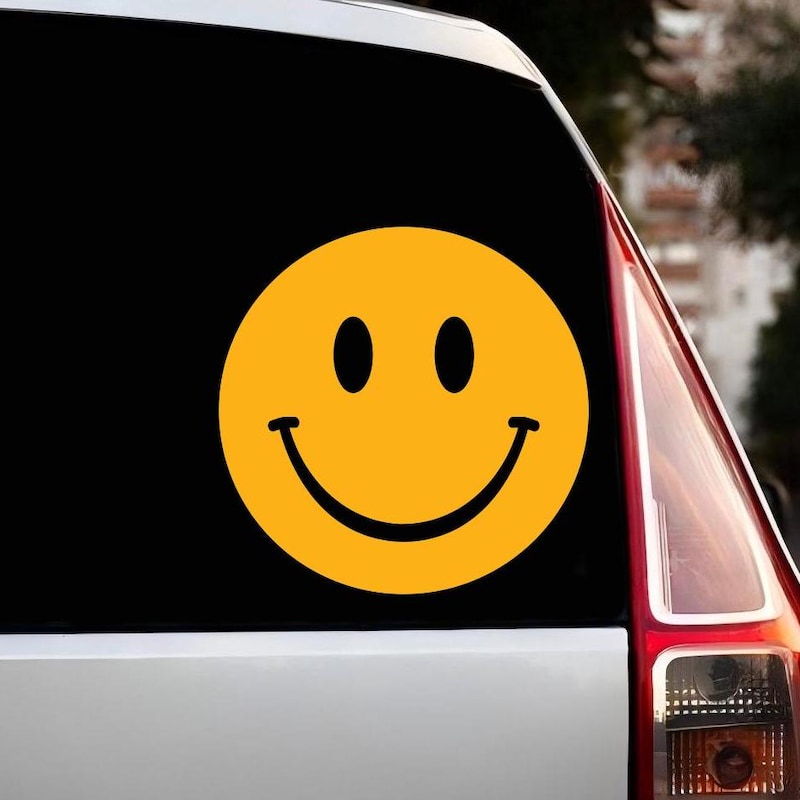 Smiley Face Stickers - Etsy