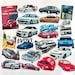 20pc JDM Rally Legend Lancer Evolution EVO 2 3 4 5 6 6.5 Vinyl Decal ...