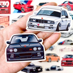 23pc Vinyl Stickers for E30 M3 E30 3 Series With German Legend Sports ...