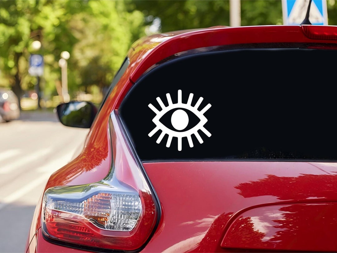 Evil Eye Vinyl Decal Stickers, Evil Eye Vinyl Decal for Car Laptop ...