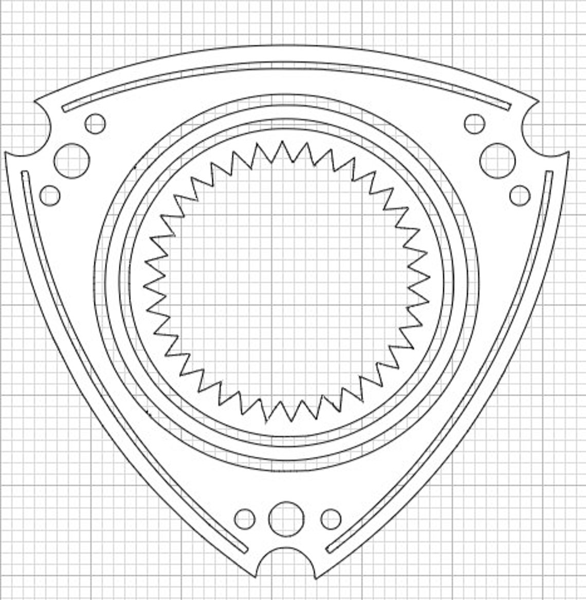 Rotary Wankel Engine Vinyl Decal for JDM Car Mazda RX7 RX8 - Etsy Canada