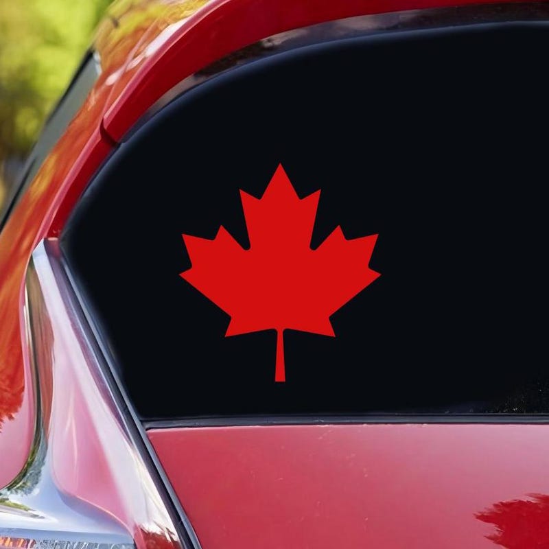Mirror Sticker Leaf - Etsy