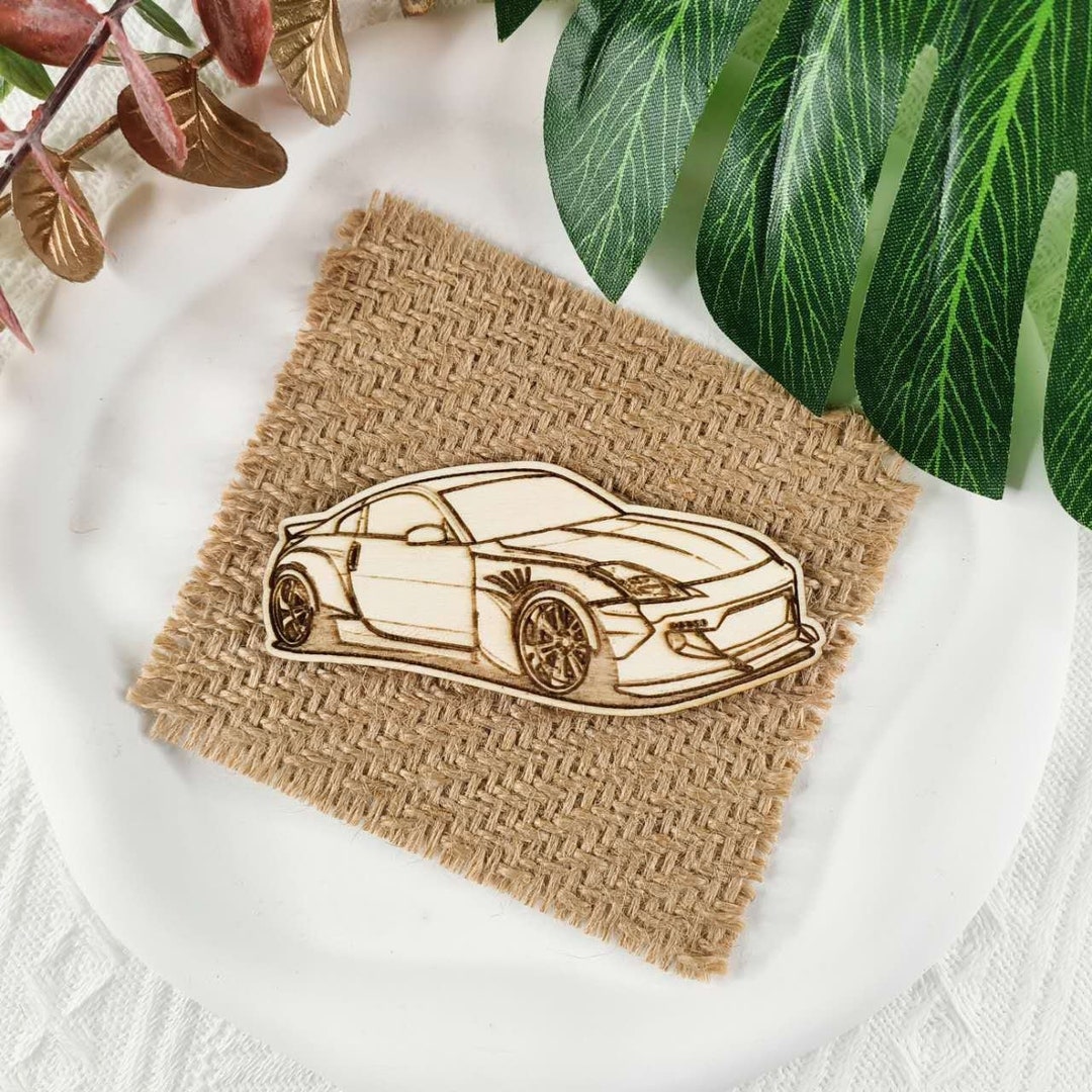 Japanese Legend Fairlady 350Z Wood Fridge Magnet for Nissan 350Z JDM ...